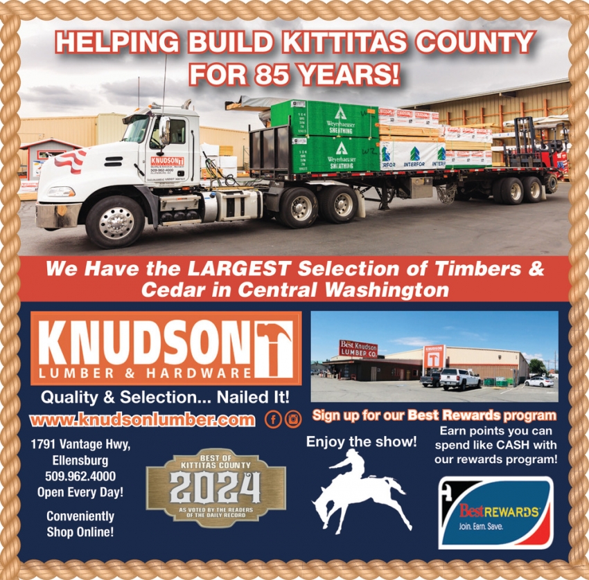 We Have the LARGEST Selection of Timbers & Cedar in Central Washington ...